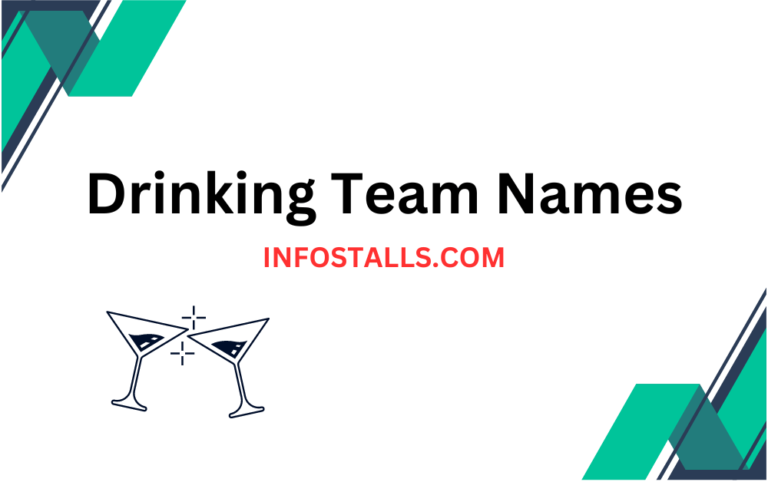 800+ Drinking Team Names For You - Infostalls