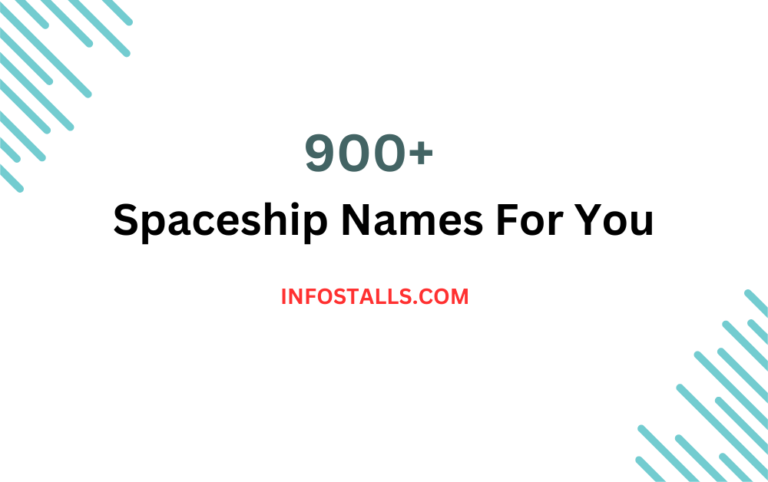 900+ Best Spaceship Names For You - Infostalls