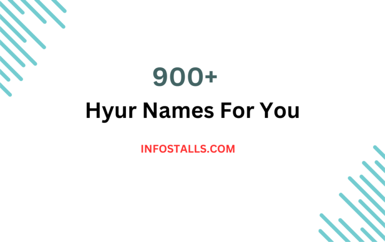 900+ Best Hyur Names For You - Infostalls