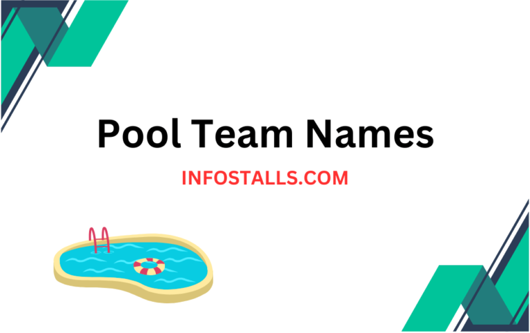 800+ Pool Team Names For You - Infostalls