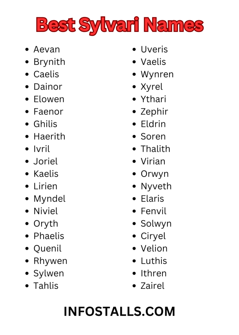 900+ Best Sylvari Names For You - Infostalls
